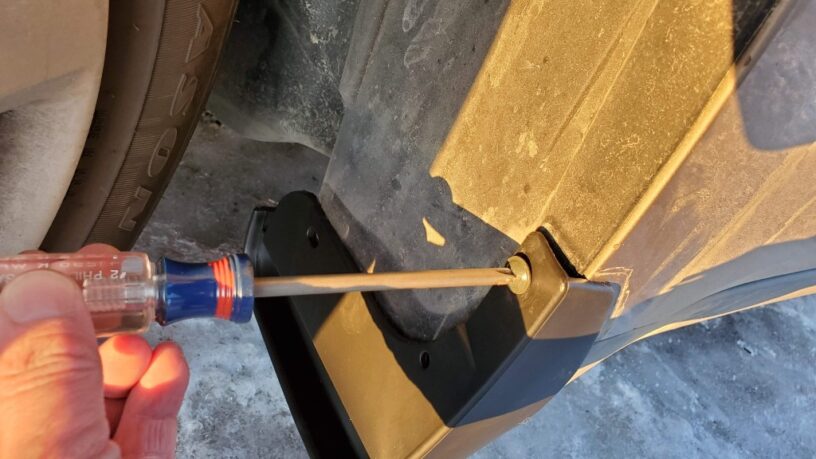 How to Easily Replace Broken Mud Flaps – Honda Accord – Practical Mechanic