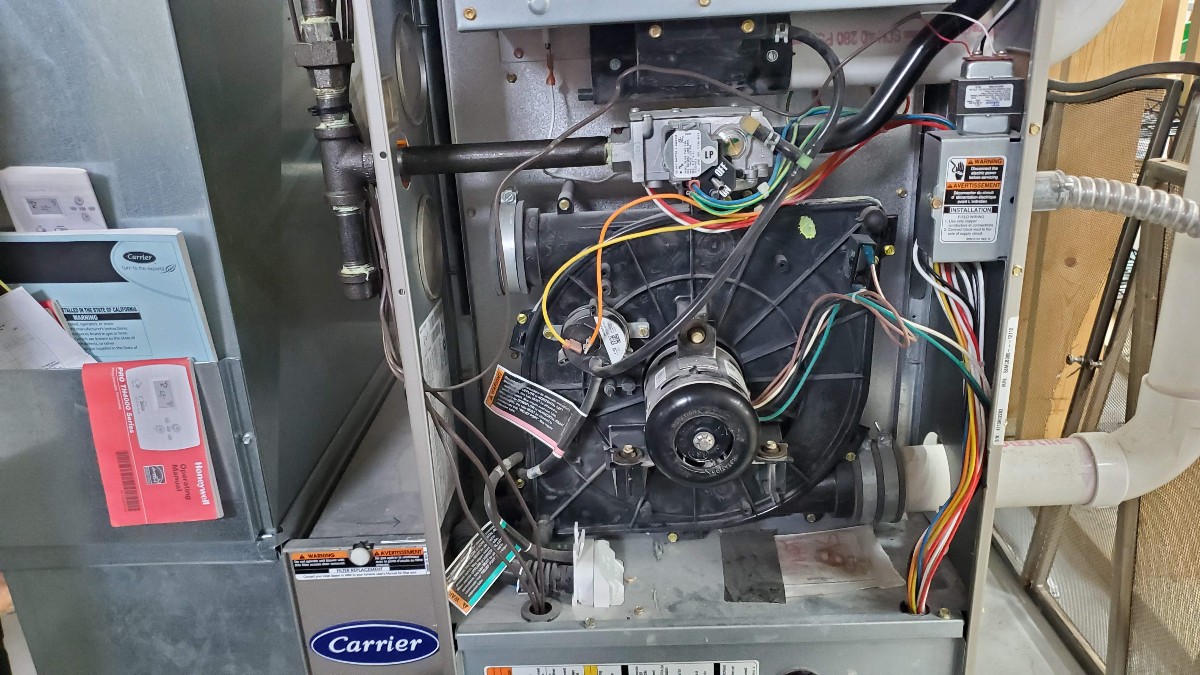 How to Replace a Flow Inducer Fan Motor in a Gas Furnace – Practical ...