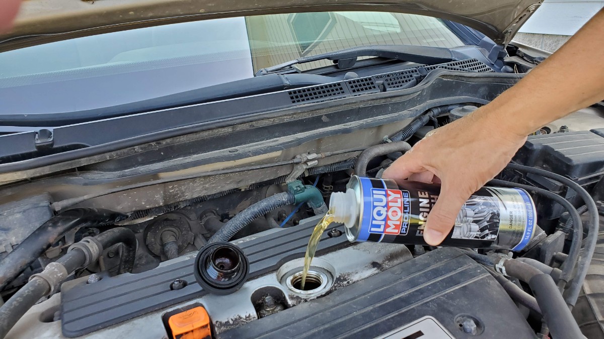 Performing an Engine Flush with Liqui-Moly – Eliminate P2647 Code ...
