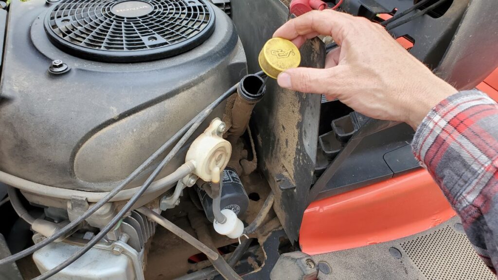 How to Change the Oil in a Simplicity Lawn Tractor (Oil Weight ...