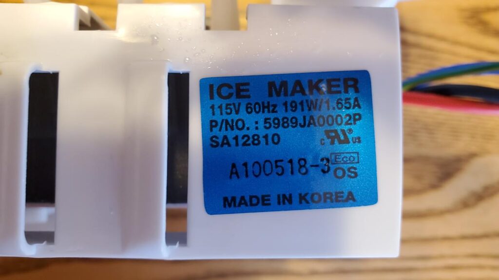 Easy Way to Replace the Ice Maker in a Kenmore and LG Refrigerator ...
