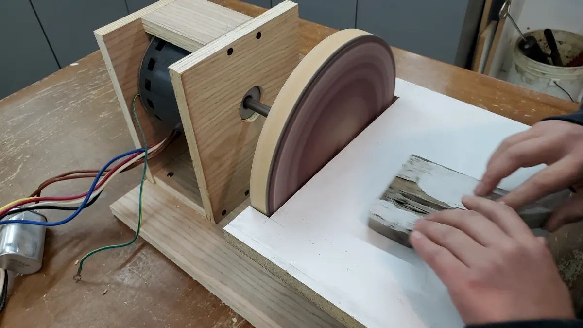 How to Make a Homemade Disk Sander from an Old Motor – Practical Mechanic